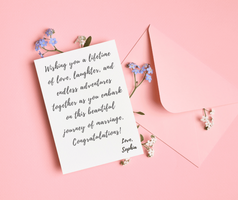 90 Wedding Wishes in 2024 - Messages to Write in the Wedding Card